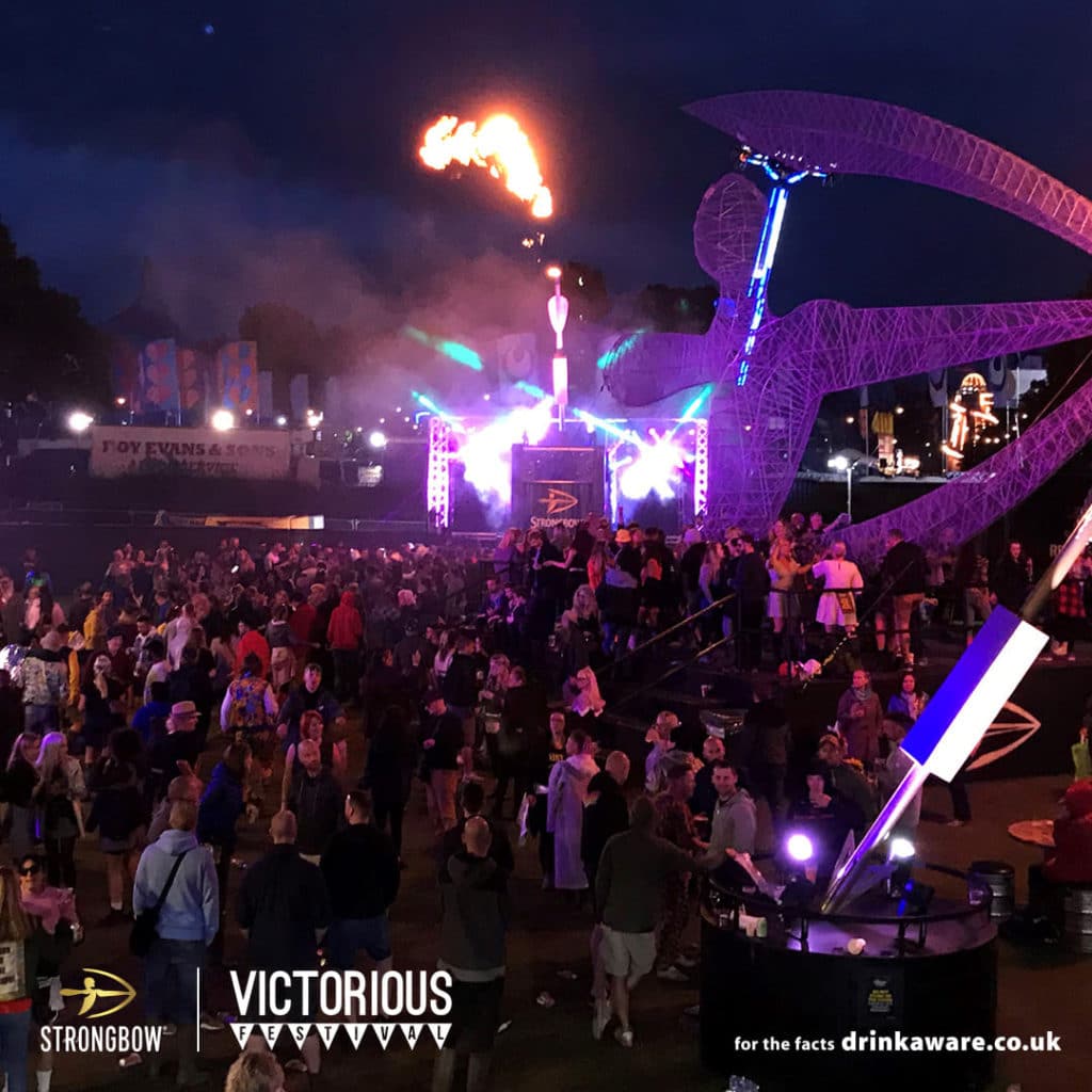The Strongbow Archer is back! - Victorious Festival